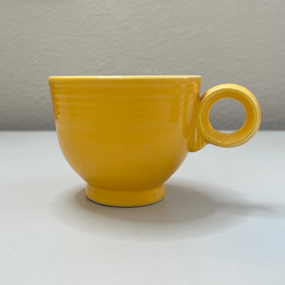 Fiestaware | Dining | Original 94s Fiestaware Tea Cup Yellow | Poshmark
